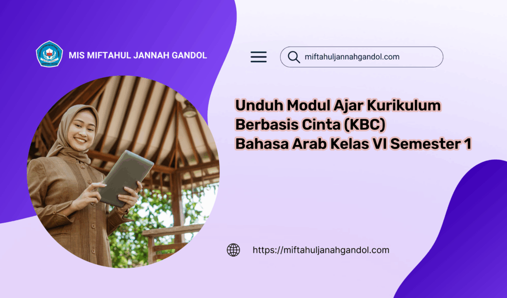 Unduh Dokumen Kurikulum Madrasah Terbaru 2025/2026: Saatnya Mengenal ...